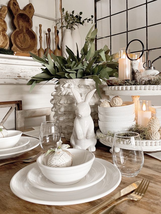 Spring Tablescape – Simply Mine Designs